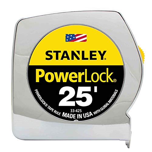 Stanley PowerLock Tape Measure (Carton of 4, 25-Foot)