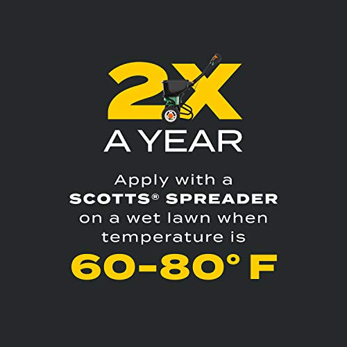 Scotts Turf Builder Triple Action - Weed Killer & Preventer, Lawn Fertilizer, Prevents Crabgrass, Kills Dandelion, Clover, Chickweed & More, Covers up to 4,000 sq. ft., 20 lb.