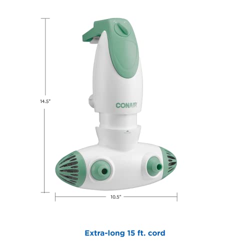Conair Portable Bath Spa with Dual Jets for Tub, Bath Spa Jet for Tub creates soothing bubbles or massage