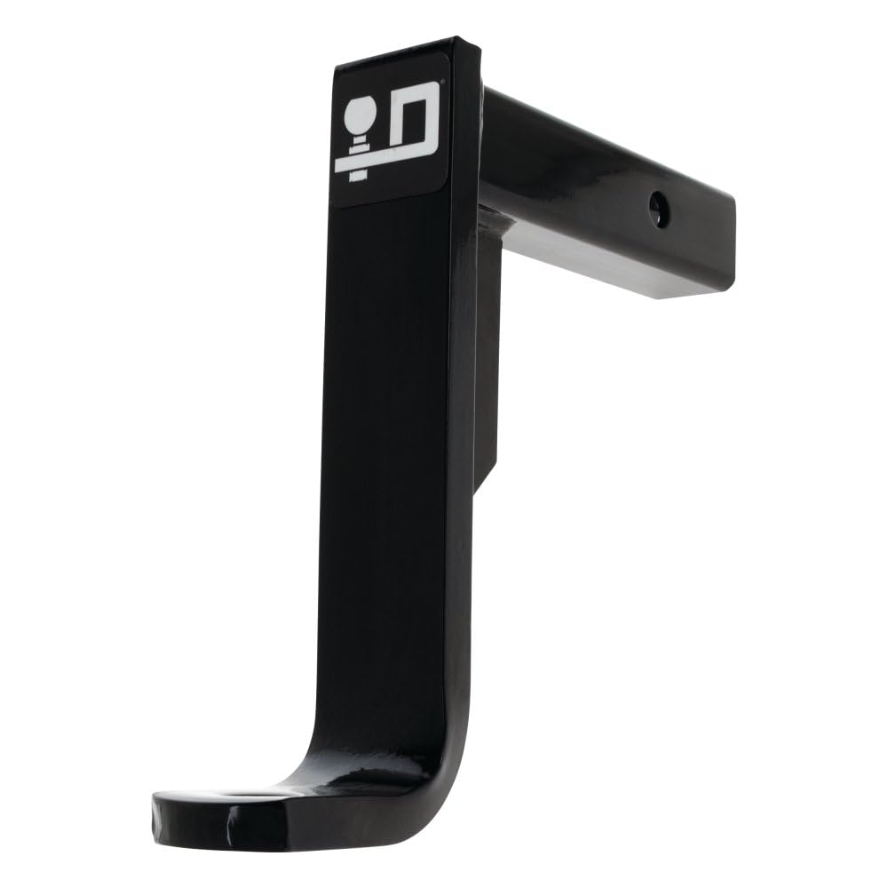 Draw-Tite 2706 9" Ball Mount (1" Ball Hole/9-3/4" Rise/11" Drop), Black