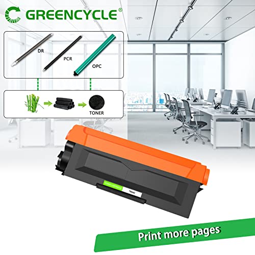 greencycle 10 Pack TN660 TN-660 TN630 Black Toner Cartridge Replacement Compatible for Brother DCP-L2520DW DCP-L2540DW HL-L2360DW HL-L2380DW MFC-L2700DW MFC-L2740DW Laser Printer