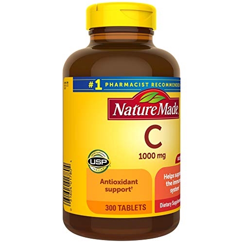 Vitamin C 1000 mg, 300 Tablets, Helps Support the Immune System