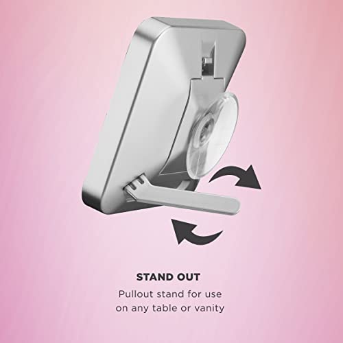 Conair Reflections LED Lighted Spot Makeup Mirror, 12x Magnification