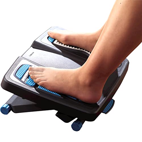 Fellowes Energizer Foot Support (8068001), Blue, Charcoal, Grey