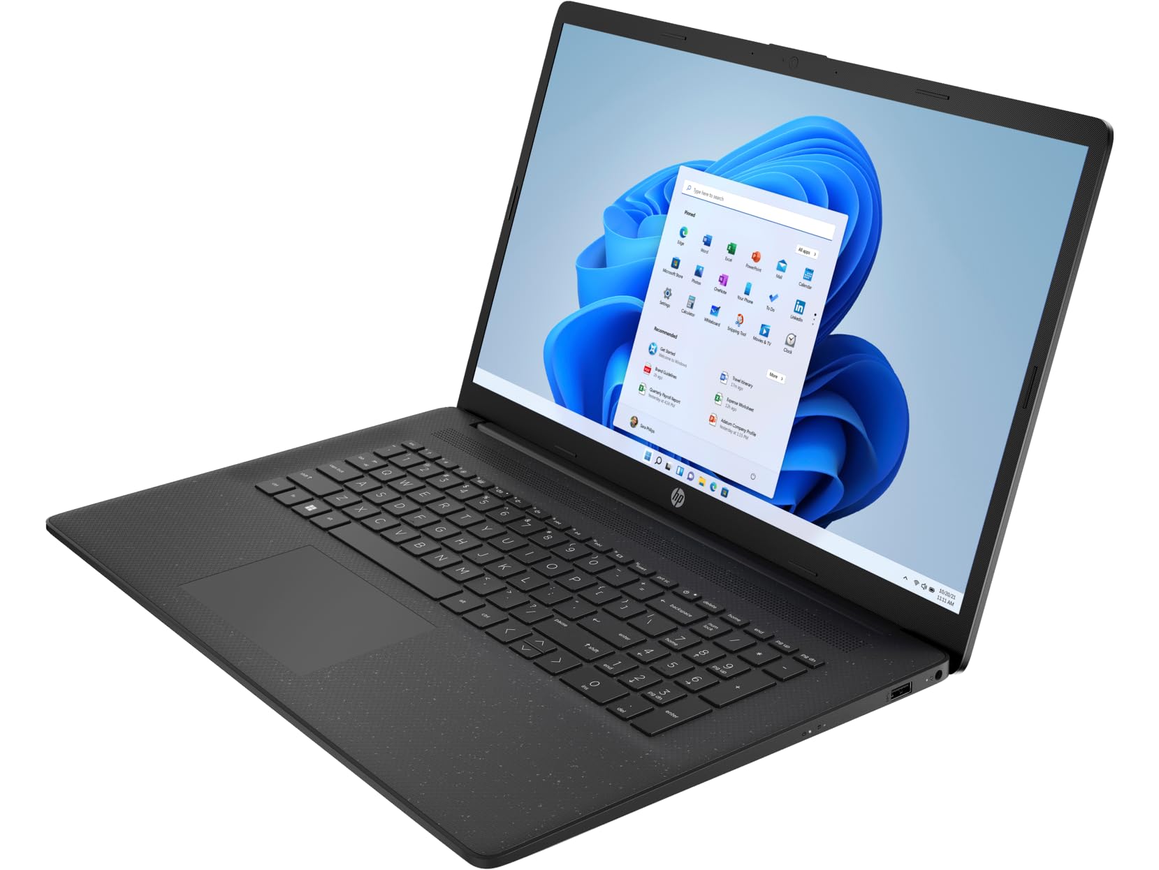 HP 17-CP300 Laptop 2023 17.3β FHD 1920 x 1080 Display AMD Ryzen 7 7730U, 8-core, AMD Radeon Graphics, 16GB DDR4, 512GB SSD, Wi-Fi 6, Bluetooth 5.3, 720p HD Camera, Windows 10 Pro