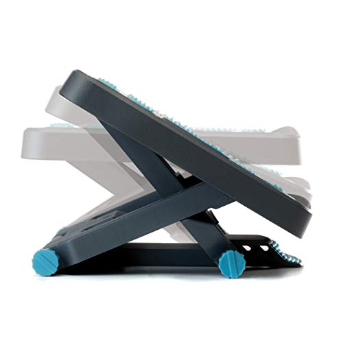 Fellowes Energizer Foot Support (8068001), Blue, Charcoal, Grey