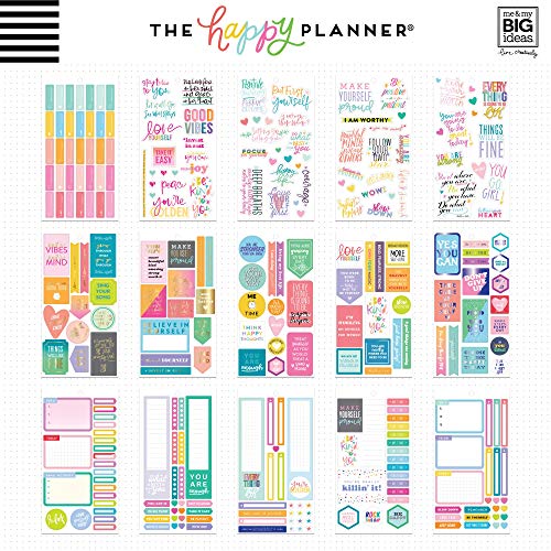 ME & MY BIG IDEAS Happy Planner STCKRS, Encouragement, 861/Pkg