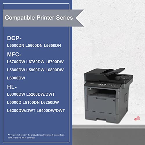 VASERINK TN-880 Extra High Yield Toner Cartridges Compatible Replacement for Brother TN-880 Toner Cartridges DCP-L5500DN, MFC-L6700DW L6900DW, HL-L6250DW L6300DW L5200DW/DWT Printer, (Black, 3 Pack)