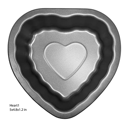 cocojeia - Mini Cake Pans - Set of 4 Designs - 4 Inch Cake Pan - Mini Cake Pans For Baking - Mini Cake Mold - Shaped Baking Molds - Small Baking Pans - Individual Shaped Cake Pans-Grp1–Animals