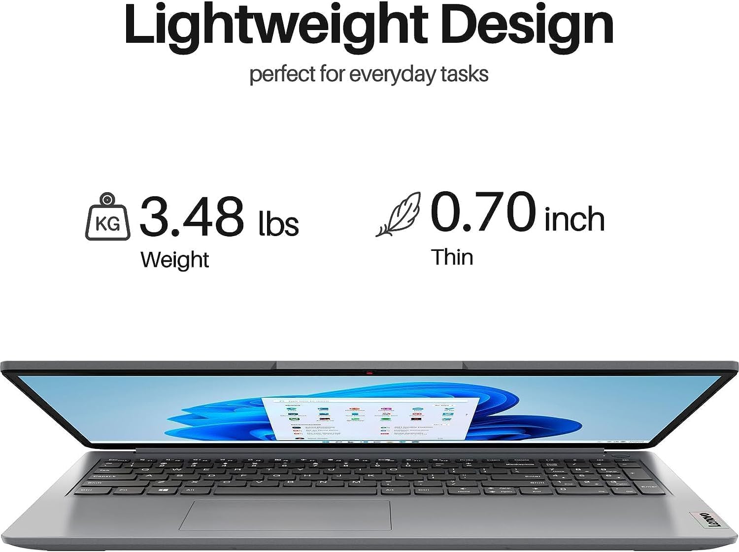 Lenovo IdeaPad 1 Laptop for Business and Student, 15.6" HD Anti-Glare Display, AMD Dual-core Processor Up to 3.5 GHz, 4GB RAM, 384GB Storage(128GB SSD+256GB MSD), AMD Radeon Graphics, WiFi 6, Win 11 S
