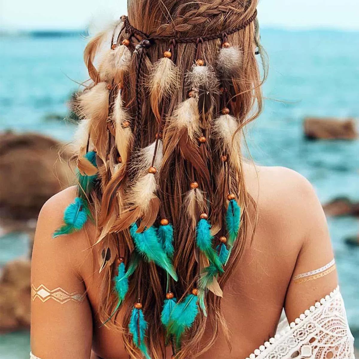 180pcs 6 Style Natural Feathers Assorted Mixed Feathers for Dream Catcher Crafts Decoration (6 Styles/180 Pcs)
