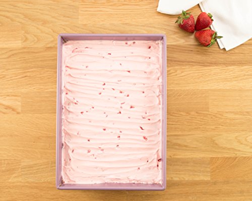 USA Pan Allergy Id Nonstick Sheet Cake, 9 x 13 Rectangular Pan, Purple
