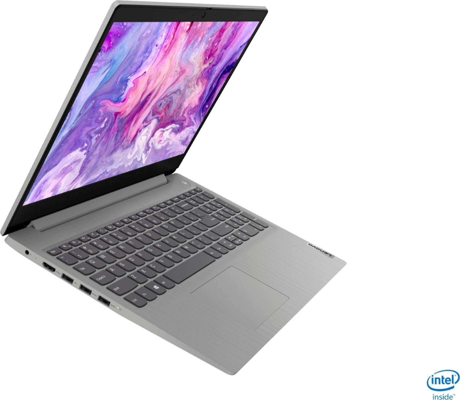 2020 Lenovo IdeaPad 3 15 HD Touch Screen Laptop, Intel 10th Gen Dual-Core i5-1035G1 CPU, 12GB DDR4 RAM, 256GB PCI-e SSD, Webcam, WiFi 5, Bluetooth, Windows 10 S Platinum Grey (Renewed)