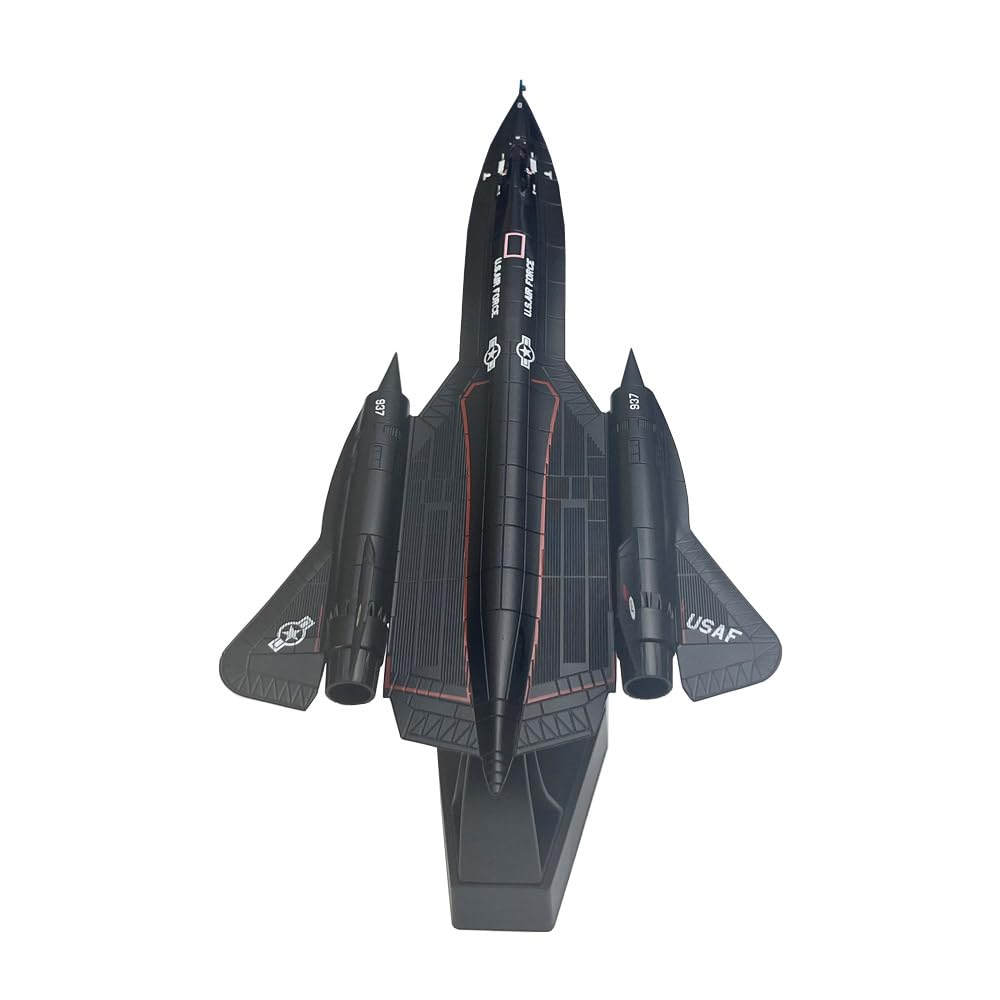 1/144 Scale US Air Force SR-71 Blackbird Reconnaissance Aircraft Metal Military Plane Diecast Model for Collection or Gift