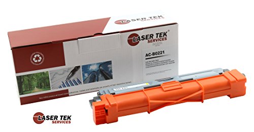 Laser Tek Services Compatible Toner Cartridge Replacement for Brother TN-221 Works with Brother HL3140CW 3142CW, MFC9130CW, DCP9020CDW Printers (Black, Cyan, Magenta, Yellow, 4 Pack)