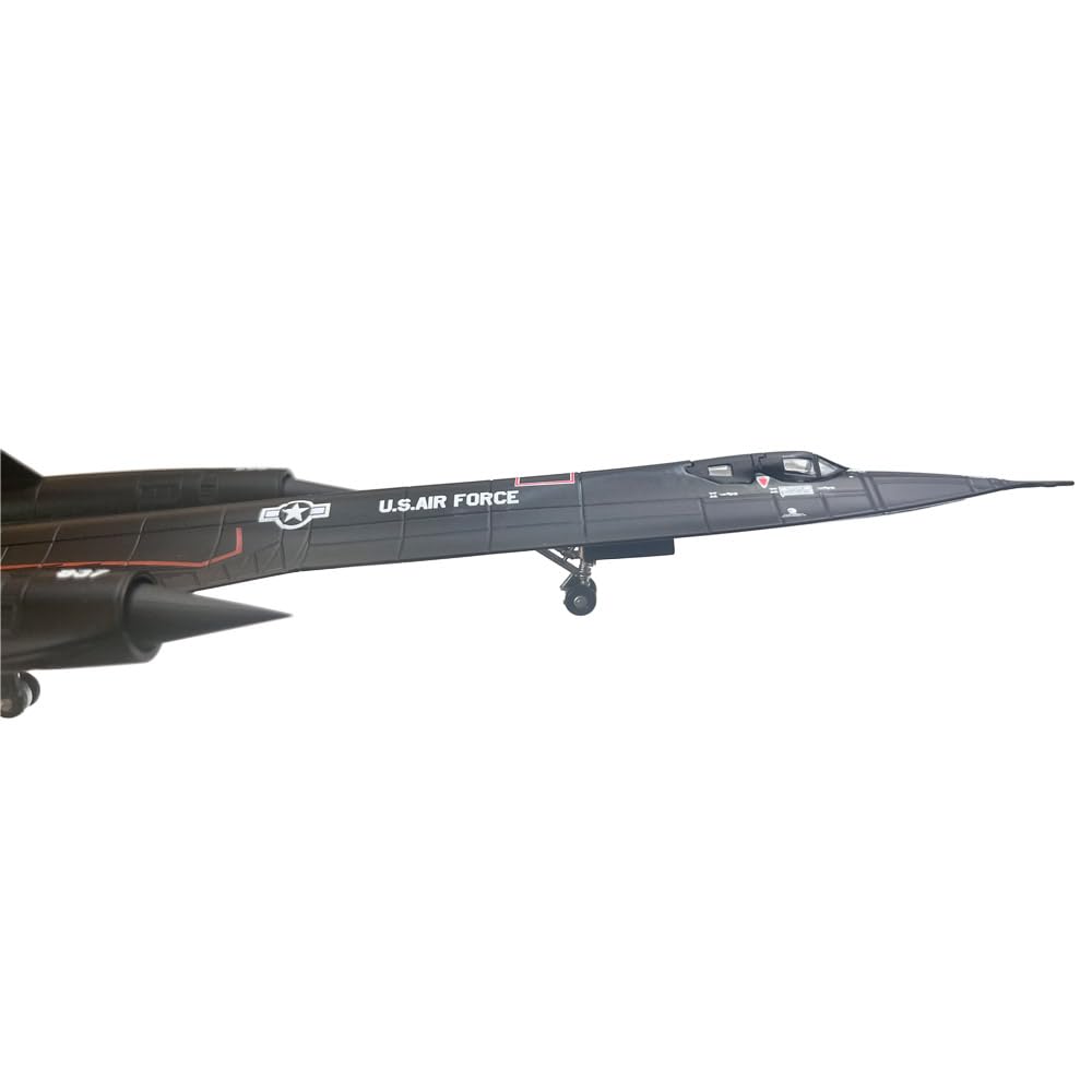 1/144 Scale US Air Force SR-71 Blackbird Reconnaissance Aircraft Metal Military Plane Diecast Model for Collection or Gift