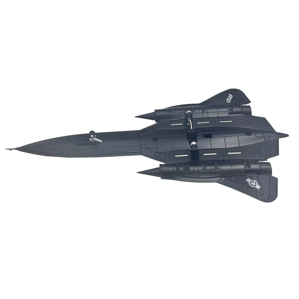 1/144 Scale US Air Force SR-71 Blackbird Reconnaissance Aircraft Metal Military Plane Diecast Model for Collection or Gift