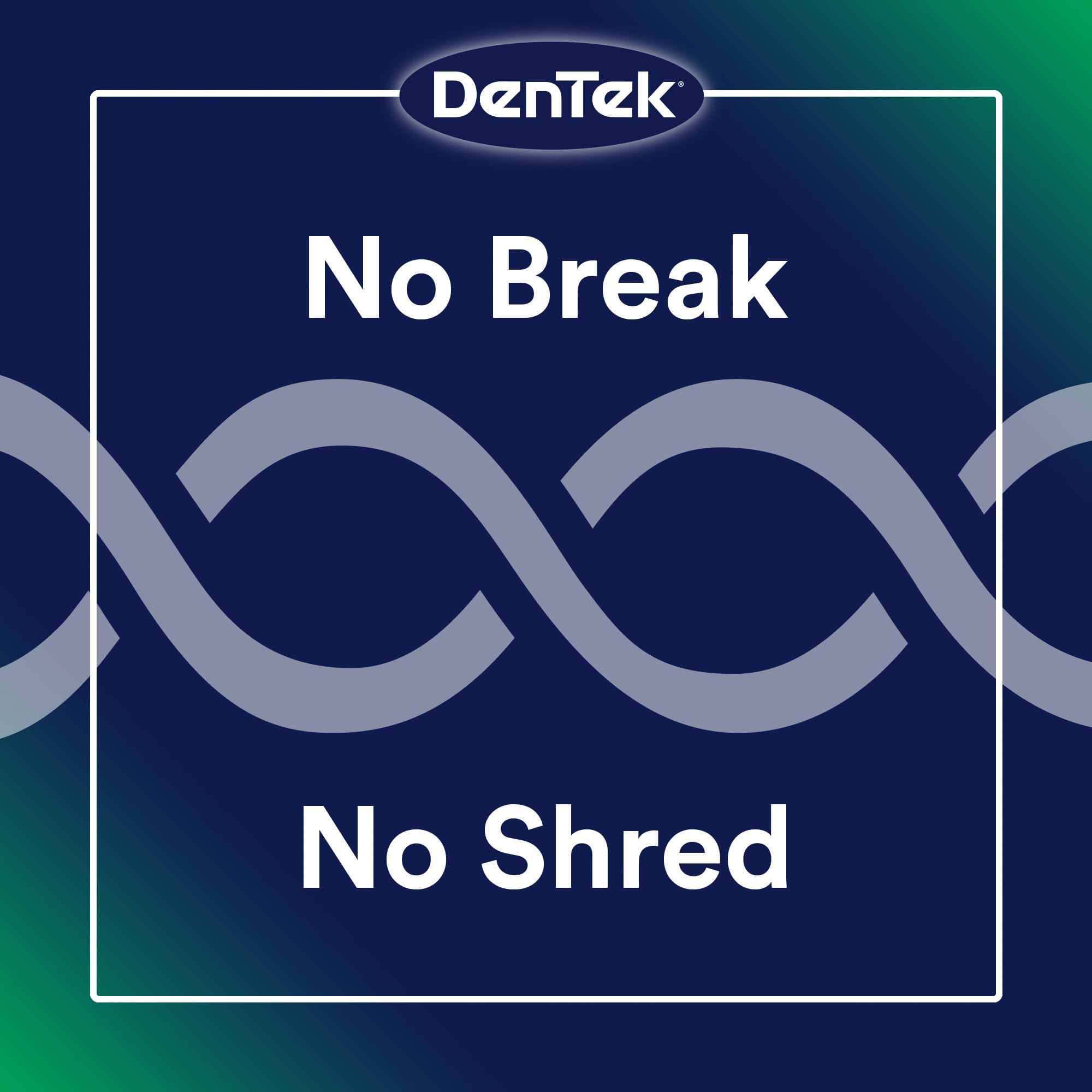 DenTek Triple Clean Advanced Clean Floss Picks, No Break & No Shred Floss, 150 Count