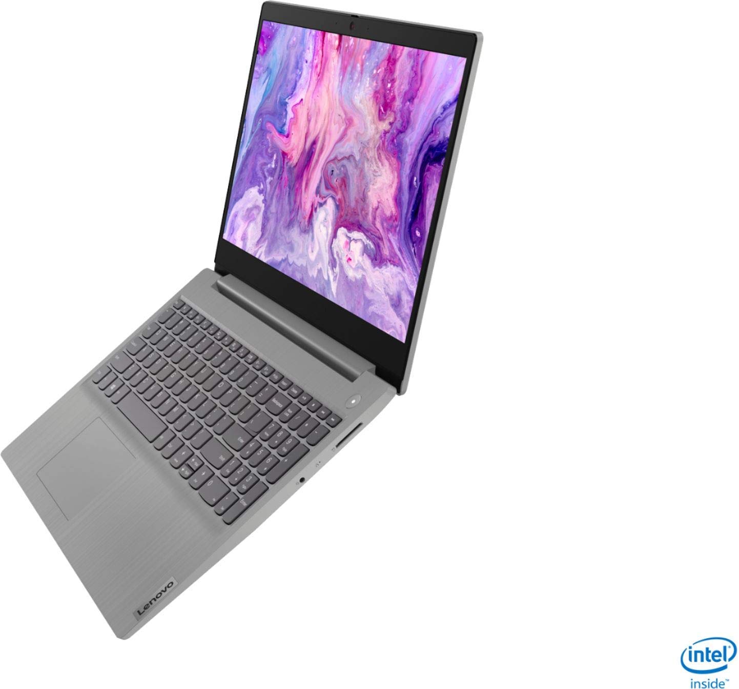 2020 Lenovo IdeaPad 3 15 HD Touch Screen Laptop, Intel 10th Gen Dual-Core i5-1035G1 CPU, 12GB DDR4 RAM, 256GB PCI-e SSD, Webcam, WiFi 5, Bluetooth, Windows 10 S Platinum Grey (Renewed)