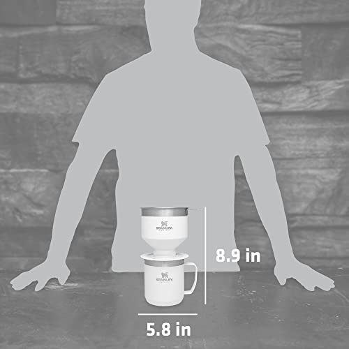 Stanley The Camp Pour Over Coffee Set, Polar, 1 set (20oz/12oz)