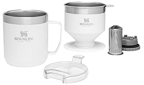 Stanley The Camp Pour Over Coffee Set, Polar, 1 set (20oz/12oz)