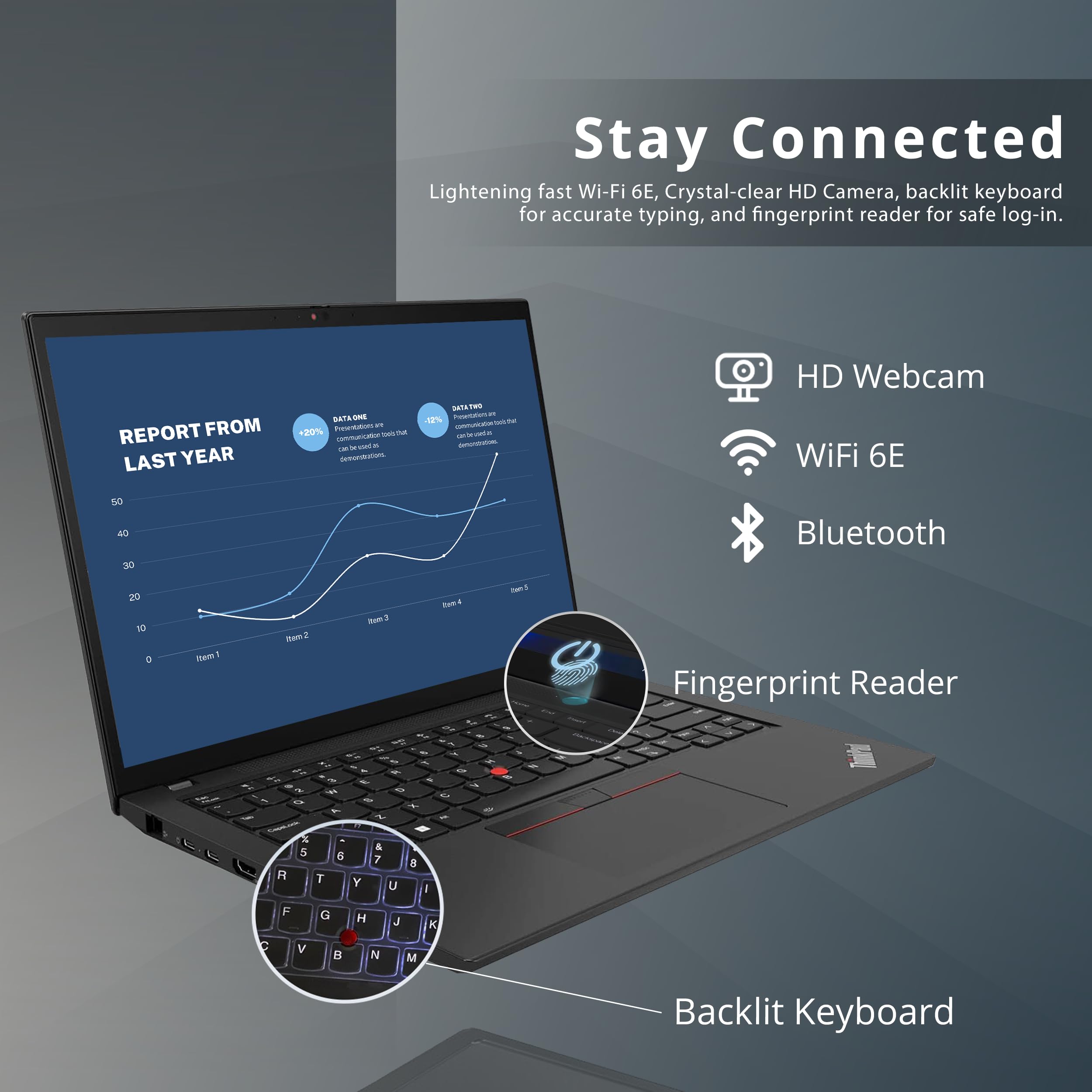 Lenovo ThinkPad T14s Gen 3 Business Laptop, 14.0'' FHD IPS Touchscreen, AMD Ryzen 7 PRO 6850U Octa-core, 16GB RAM, 2TB SSD, WiFi, Bluetooth, Webcam, Win 10 Pro, Black, 32GB Hotface USB Card