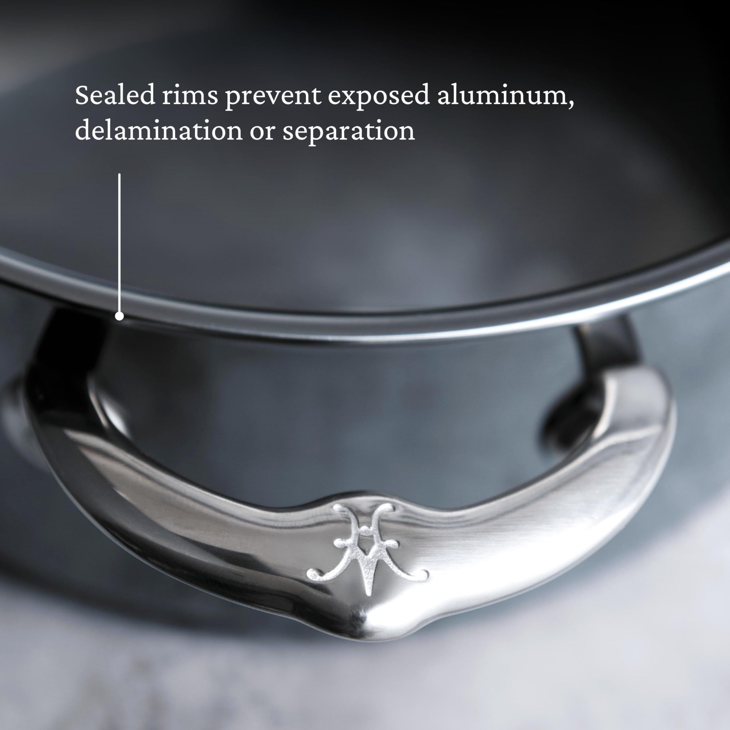 Hestan - NanoBond Collection - Titanium Stainless Steel 5-Piece Essential Cookware Set - Toxin, PFAS, & Chemical Free Clean Cookware, Induction Cooktop Compatible