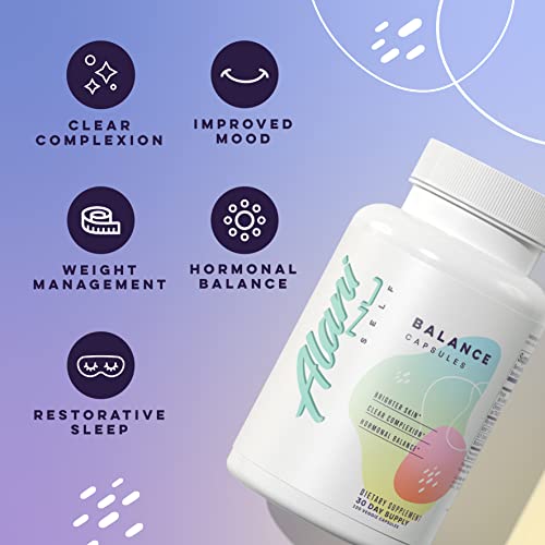 Alani Nu Hormonal Balance Vitamin Supplement for Women, Weight Management and Clear Complexion, 30 Servings