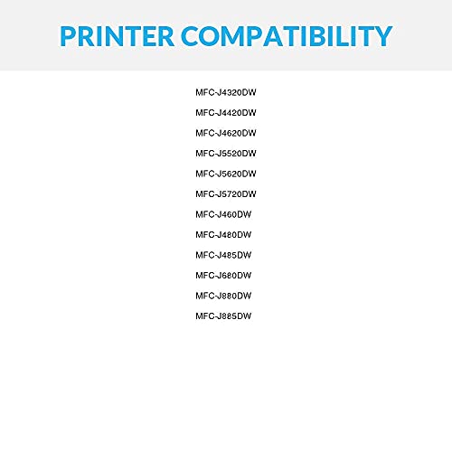 Speedy Inks Compatible Ink Cartridge Replacement for Brother LC203BK High Yield (Black, 3-Pack)