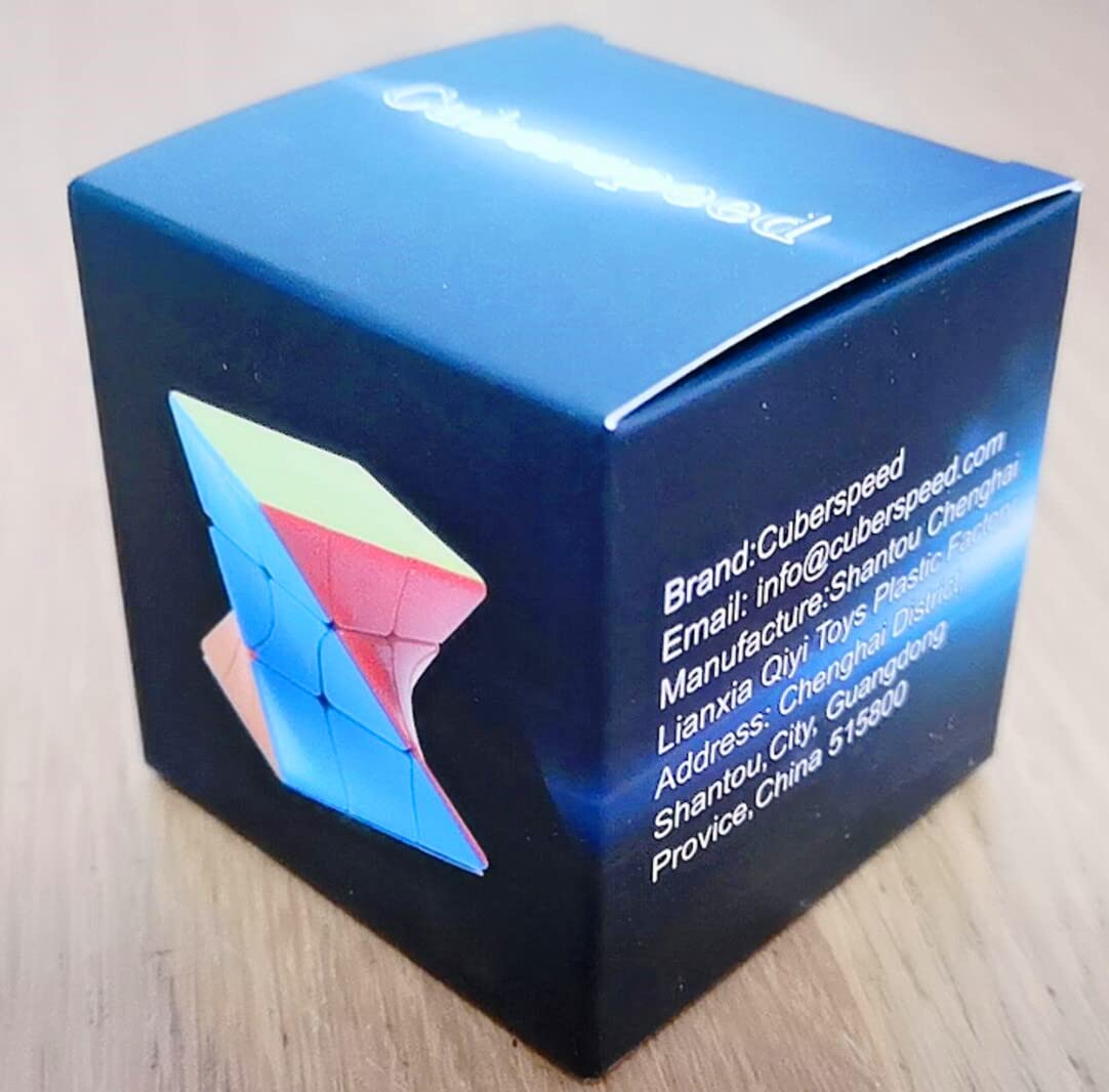 CuberSpeed Twist 3x3 stickerelss Speed Cube