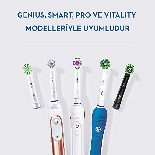 Oral-B Braun 3D White Electric Toothbrush Replacement Head - 2 Refill Brushes