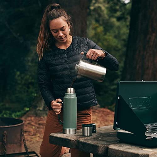 Stanley Classic Vacuum Insulated Wide Mouth Bottle, Matte Black - BPA-Free 18/8 Stainless Steel Thermos for Cold & Hot Beverages – Keeps Liquid Hot or Cold for Up to 24 Hours – Lifetime Warranty