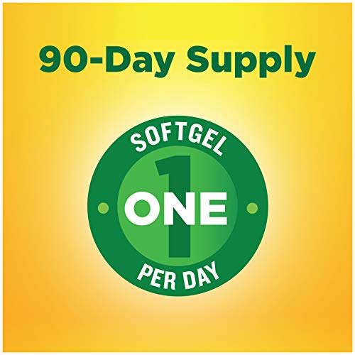 Vitamin D3, 90 Softgels, Vitamin D 2000 IU (50 mcg) Helps Support Immune Health, Strong Bones and Teeth, & Muscle Function, 250% of the Daily Value for Vitamin D in One Daily Softgel