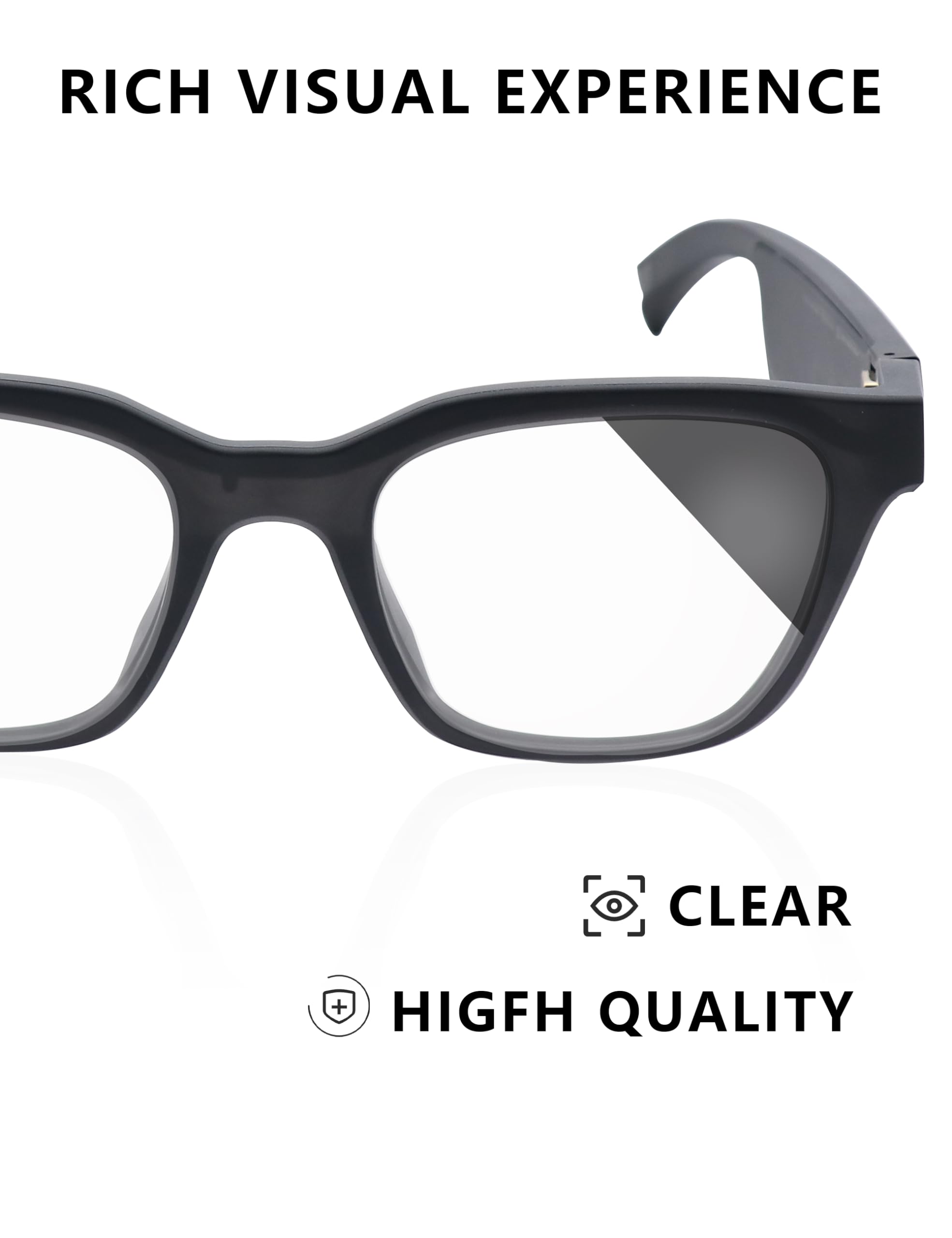 Acefrog Replacement Lenses for Bose Tempo | Tenor | Alto S/M | Alto M/L | Rondo S/M | Soprano Sunglasses - HD Clear to Photochromic