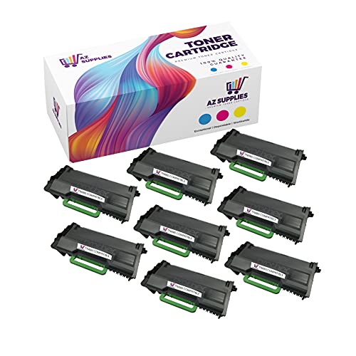 AZ Supplies Compatible Toner Cartridge Replacement for Brother TN880 COMPATIBLE HL-L6200DW HL-L6200DWT HL-L6250DW HL-L6400DW HL-L6400DWT MFC-L6700DW MFC-L6750DW-L6800DW-L6900DW High Yield Black 8Packs