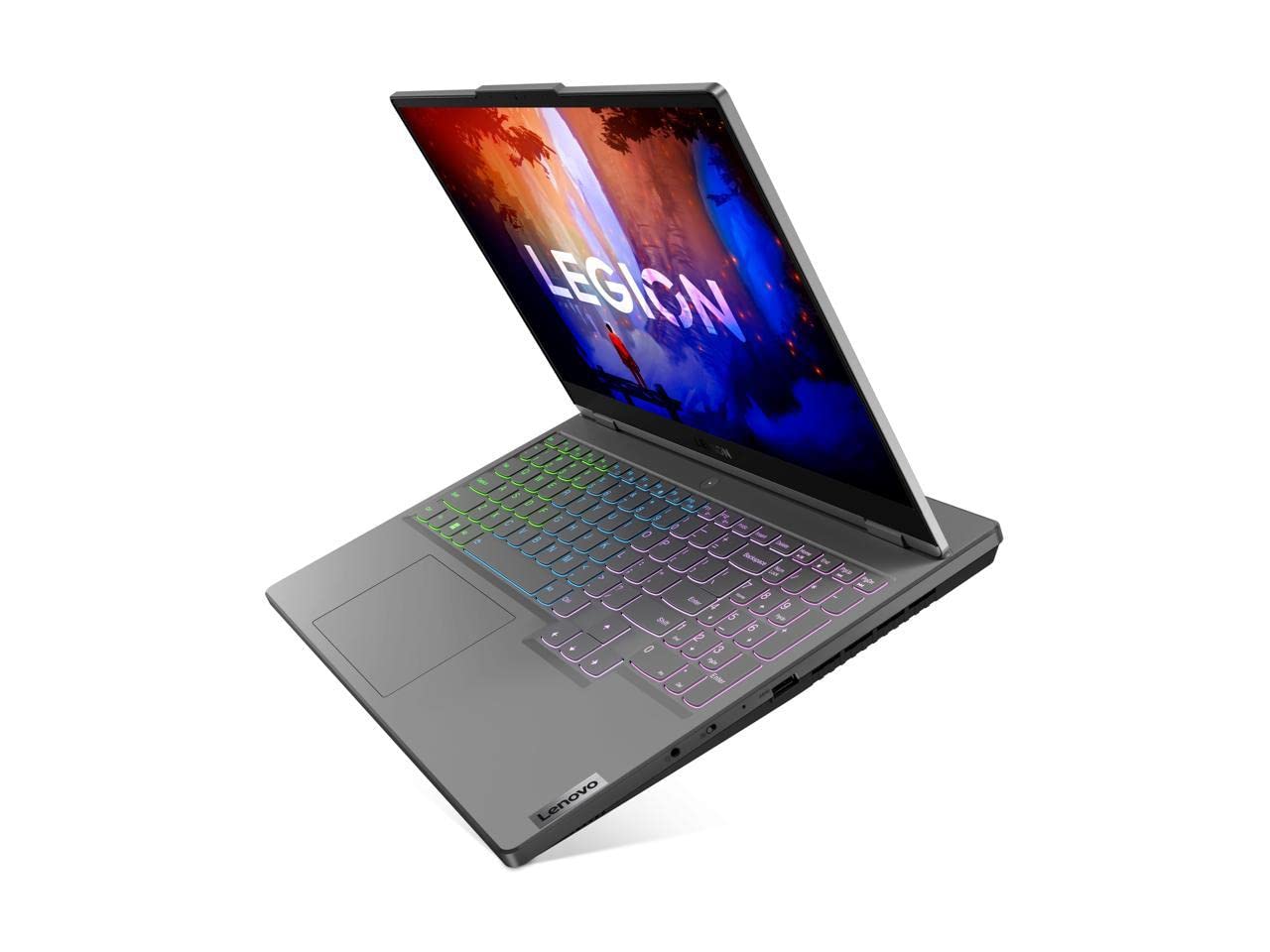 Lenovo Legion 5 15ARH7H, 15.6 Gaming Notebook, AMD Ryzen 7 6800H 3.20GHz, NVIDIA GeForce RTX 3060 Laptop GPU, 64GB RAM 2TB Storage, Wi-Fi 6E, Bluetooth 5.2, Win11, Storm Grey, W/GaLiMu