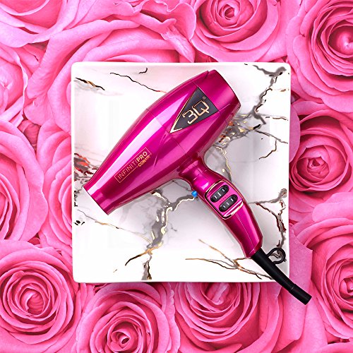 INFINITIPRO BY CONAIR 3Q Compact Electronic Brushless Motor Styling Tool/Hair Dryer, Pink