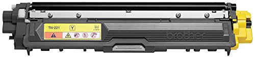Brother Genuine TN221C, TN221M, TN221Y Color Laser Cyan, Magenta and Yellow Toner Cartridge Set