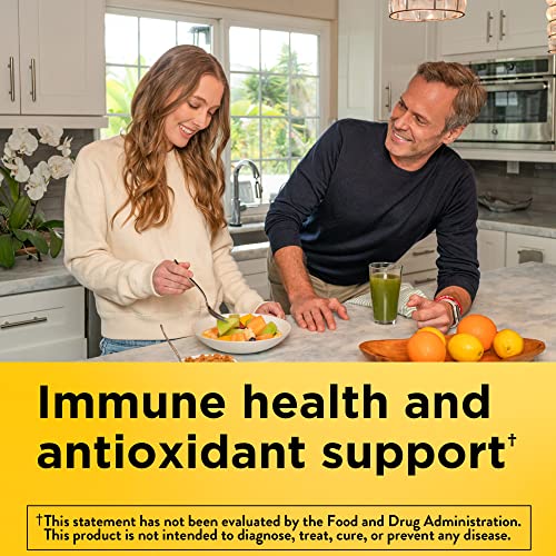 Nature Made Vitamin C 1000 mg Time Release Tablets with Rose Hips, 60 Count to Help Support the Immune System (Pack of 3)