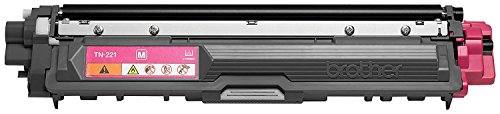 Brother Genuine TN221C, TN221M, TN221Y Color Laser Cyan, Magenta and Yellow Toner Cartridge Set