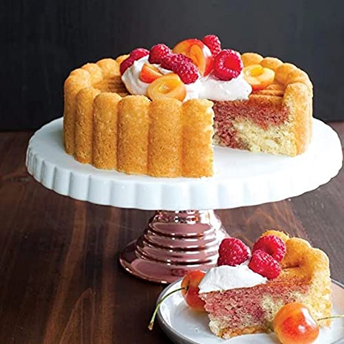 Koolouispoper Cake Mold Aluminium Kitchen Accessories Decoration Round Christmas Wedding Family 3D Cake Pan 24 * 7 * 2cm