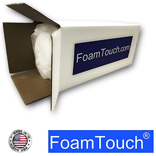 FoamTouch Upholstery Foam 2" x 24" x 72" High Density Cushion