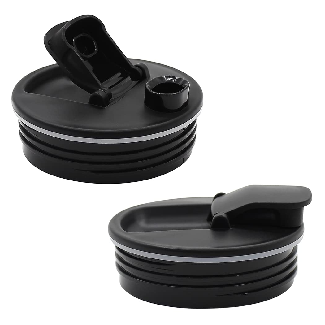 Anbige Replacement Parts Lids,Compatible with 16oz Cups for Ninja Blender BL660 BL770 BL740 BL771 BL773CO QB3000/QB3000SSW/QB3004/QB3005 (2 spout lids)