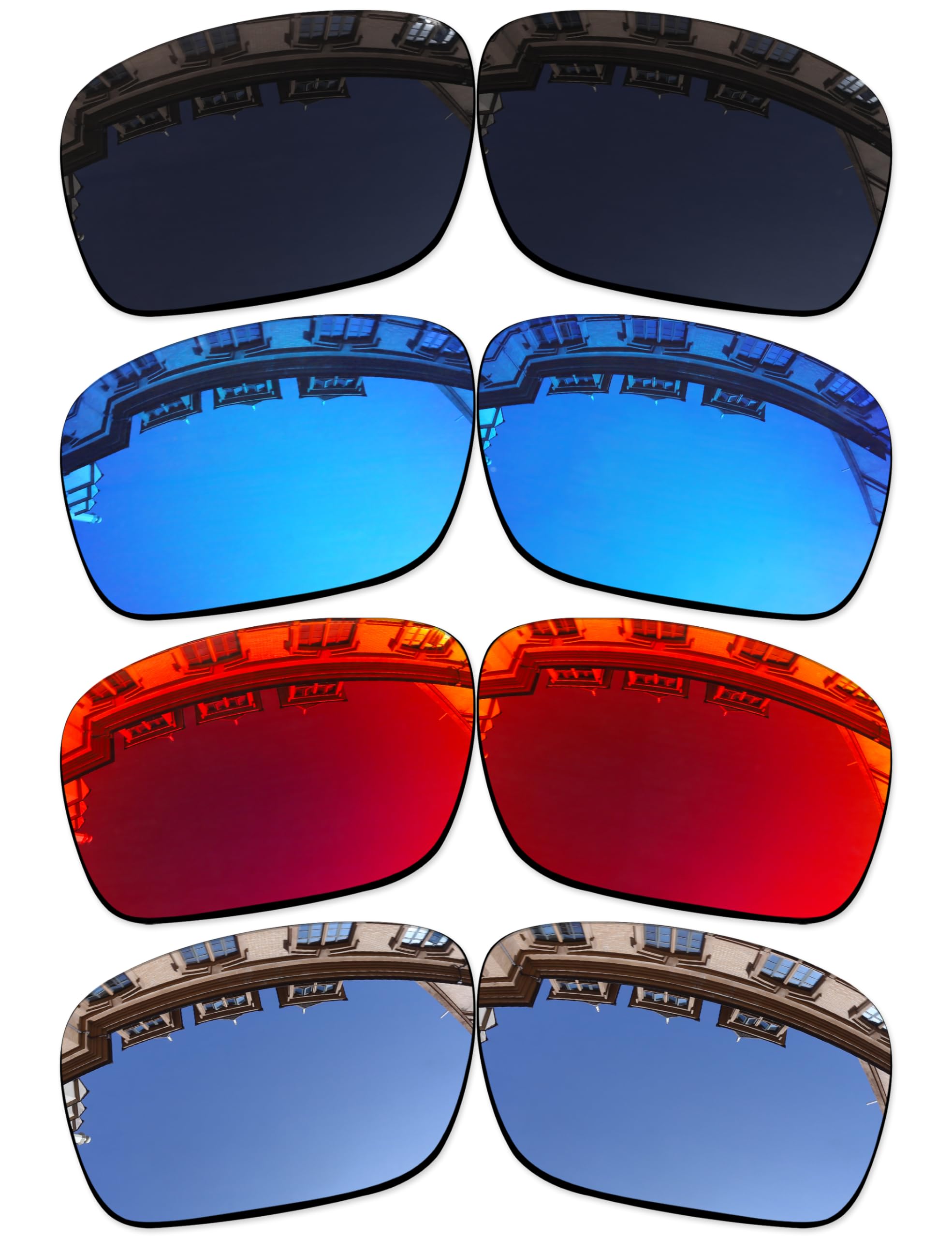Vonxyz Set of 4 Lenses Replacement for Bose Tenor BMD0010 Sunglass Combo Pack