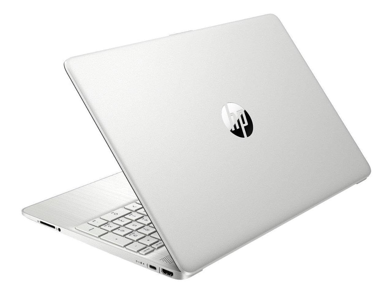 HP 15.6" HD Premium Laptop, AMD Ryzen 3 5300U 4-Core Upto 3.8GHz, 32GB RAM, 256GB PCIe SSD, AMD Radeon Graphics, USB-C, Wide Vision HD Webcam, Windows 11 Home + HDMI Cable, Silver