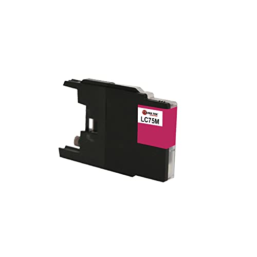 Laser Tek Services Compatible Ink Cartridge Replacement for Brother LC-75 LC75C LC75M LC75Y Works with Brother MFCJ6510DW J6710DW Printers (Cyan, Magenta, Yellow, 3 Pack)
