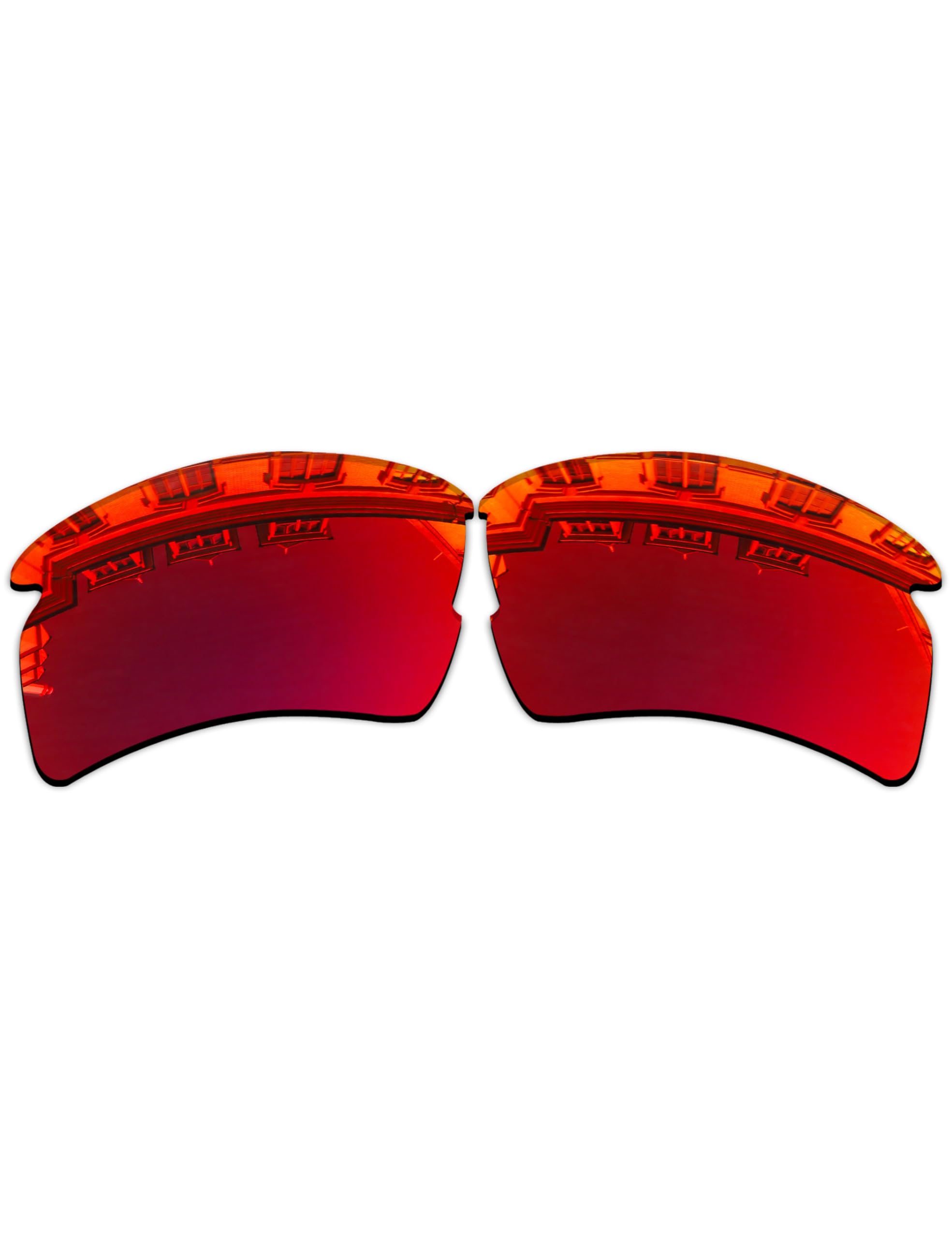 Vonxyz 4 Pairs Polycarbonate Sport Replacement Sunglass Lenses for Oakley Flak 2.0 XL OO9188 59mm, 100% UV Protection, Easy Installation, Perfectly Fit
