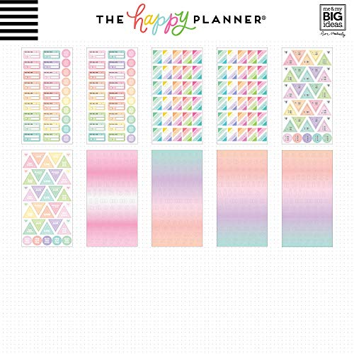 ME & MY BIG IDEAS Happy Planner STCKRS, Pastels, 2956/Pkg