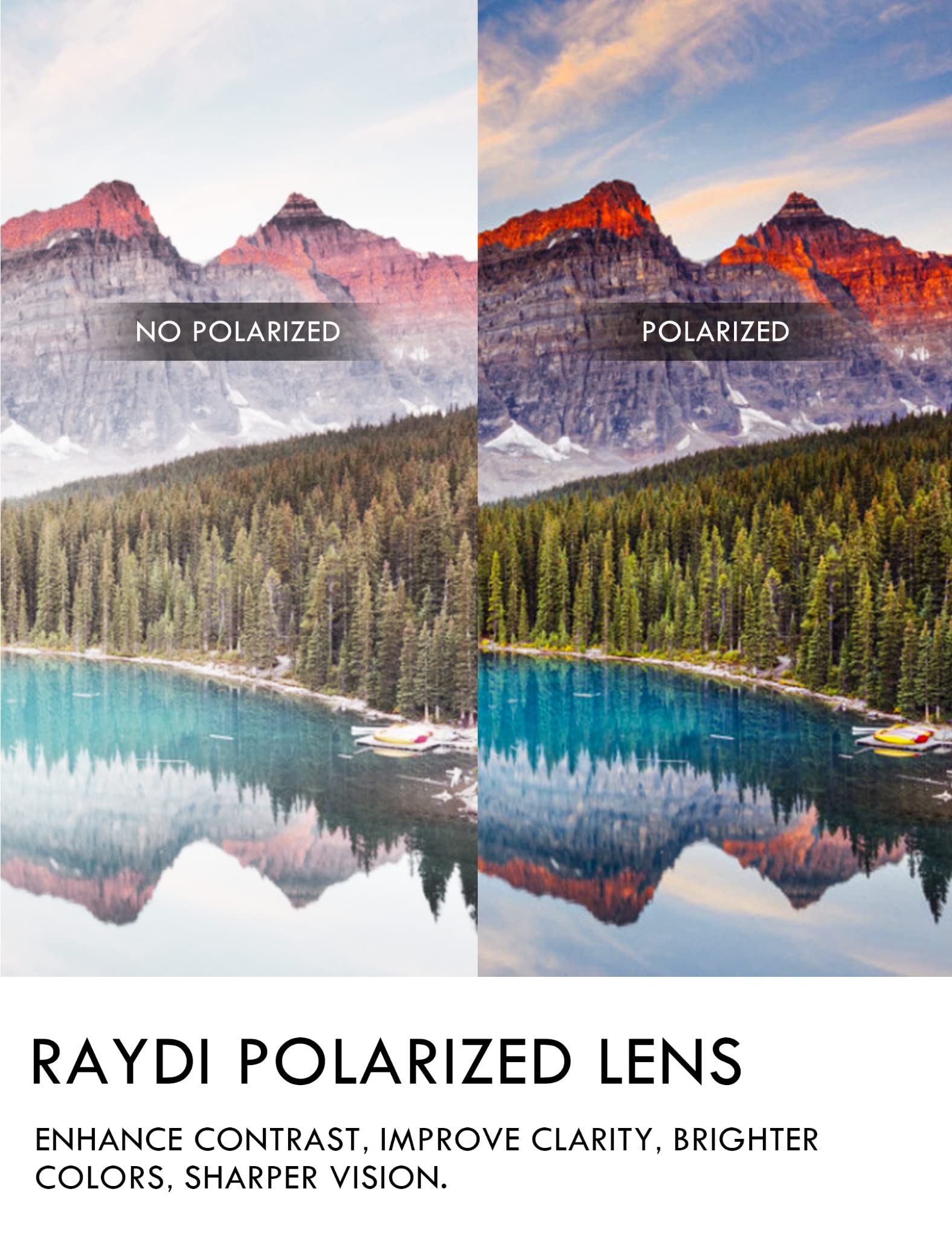 Raydi Polycarbonate Replacement Lenses for Bose Tenor BMD0010 Sunglasses - Silver Titanium Mirror - Polarized