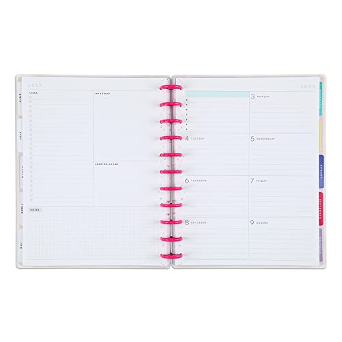 Happy Planner Weekly/Monthly Planner, 8-1/2" x 11", GracePlace Art, January To December 2023, PPBD12-098